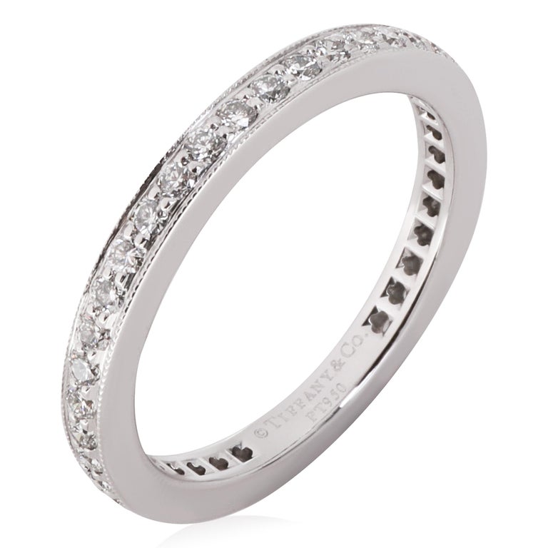 Tiffany and Co. Legacy Diamond Eternity Band in Platinum 0.45 CTW For ...