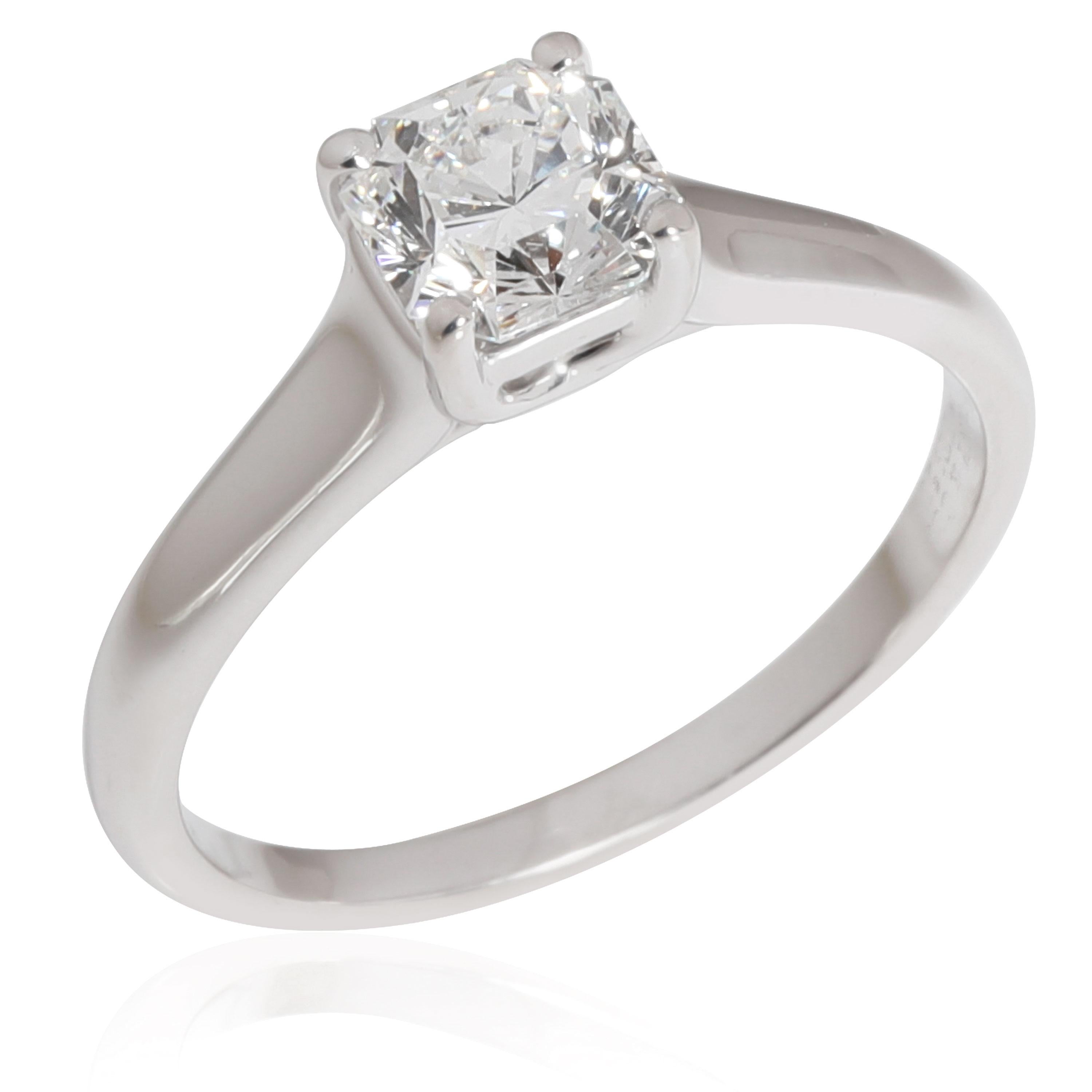 Tiffany and Co. Lucida Diamond Engagement Ring in Platinum E VS1 0.82 ...