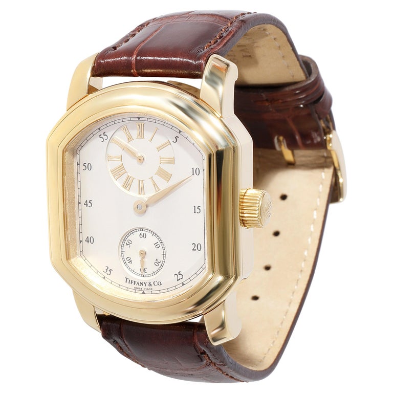Tiffany and Co. Mark Coupe Regulator Mark Coupe Men's Watch in Yellow ...