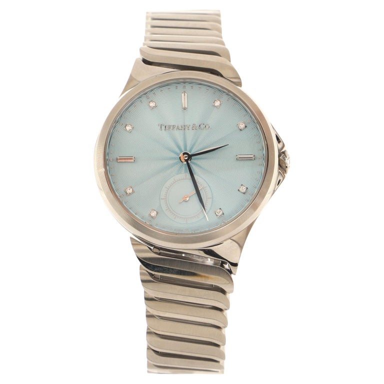 Tiffany and Co. Metro 3-Hand Automatic Watch Stainless Steel with ...