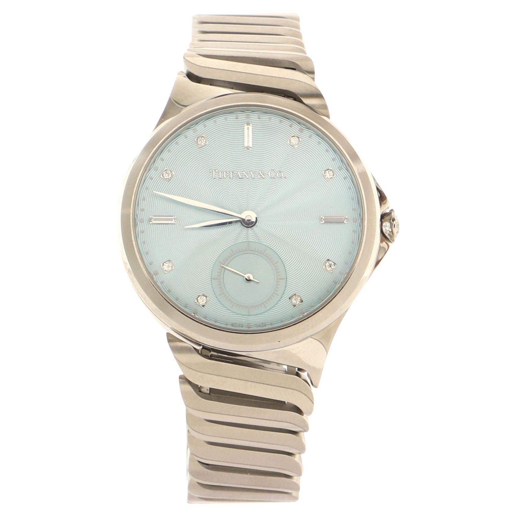 Tiffany and Co. Metro 3-Hand Automatic Watch Stainless Steel with ...
