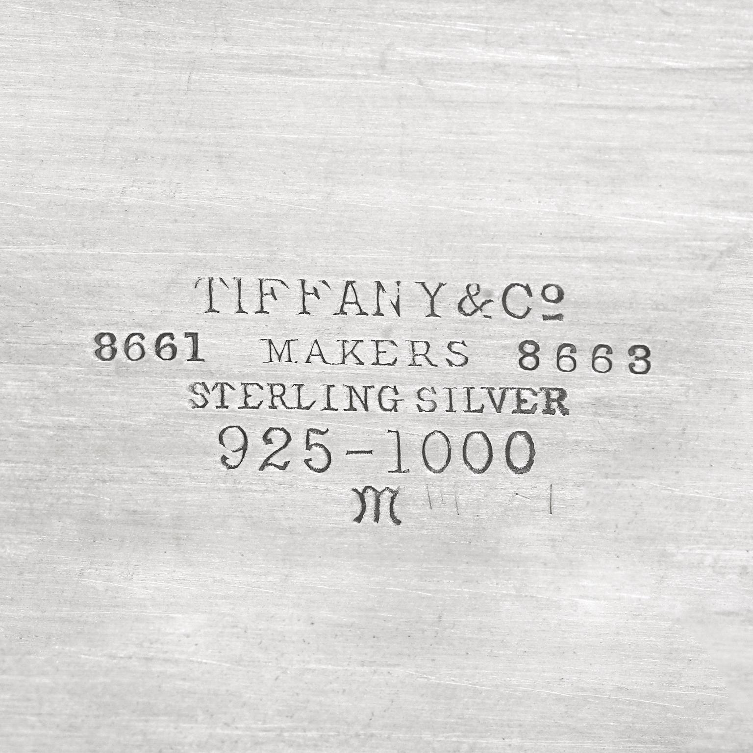 Tiffany and Co. Navajo-Element Decorated Sterling Box For Sale at ...