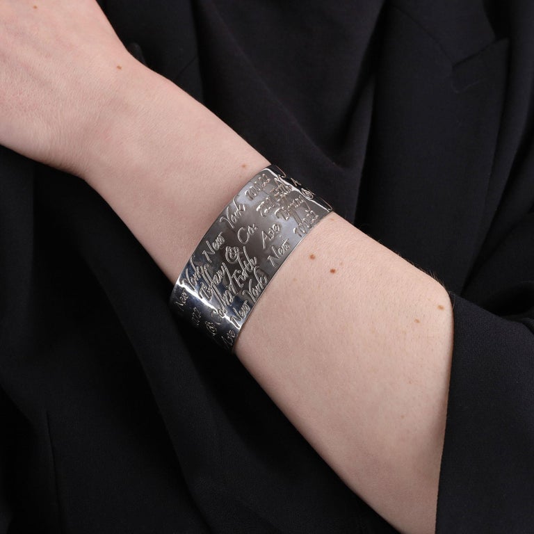 tiffany notes cuff bracelet