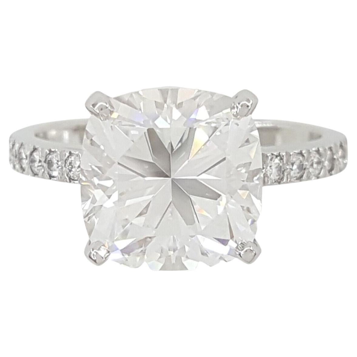 Tiffany Cushion Cut Diamond Ring - 73 For Sale on 1stDibs | tiffany ...