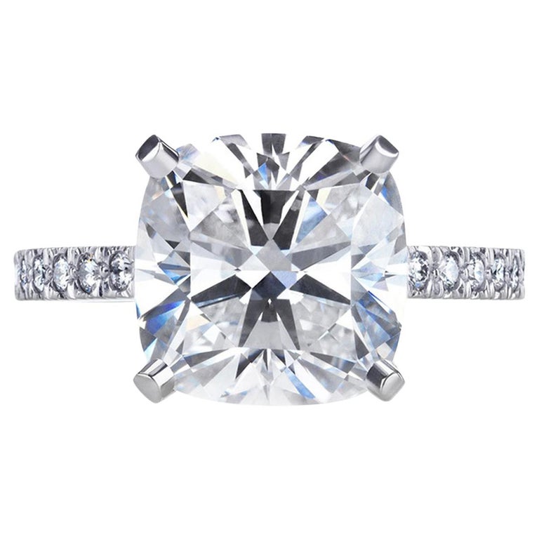 Tiffany and Co. Novo Cushion Brilliant Cut Engagement Diamond Ring For ...