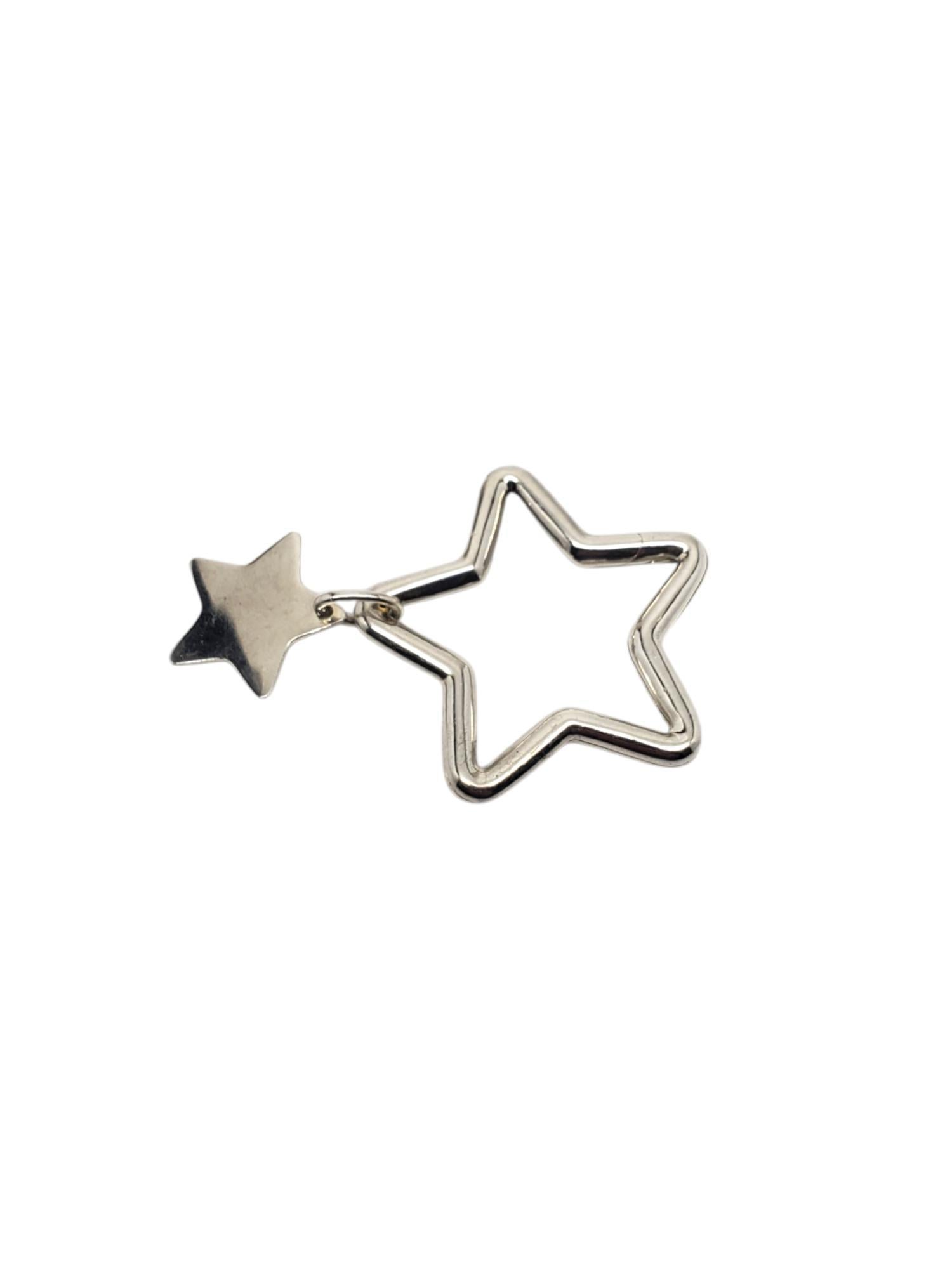 Tiffany and Co. Philippines Sterling Silver Double Star Key Ring ...