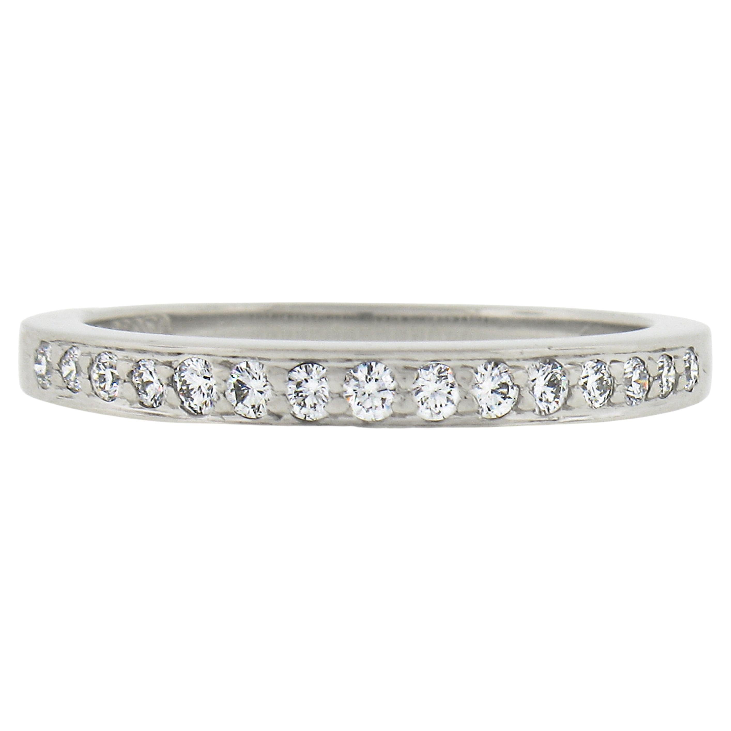 Tiffany Stacking Band Ring - 57 For Sale on 1stDibs