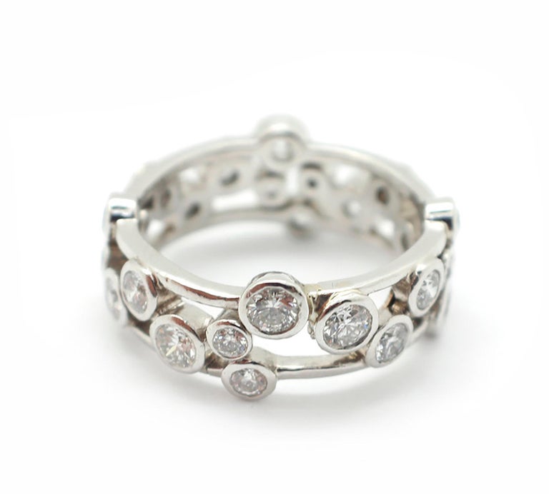 Tiffany and Co. Platinum and Diamond Bubble Band at 1stDibs | tiffany ...