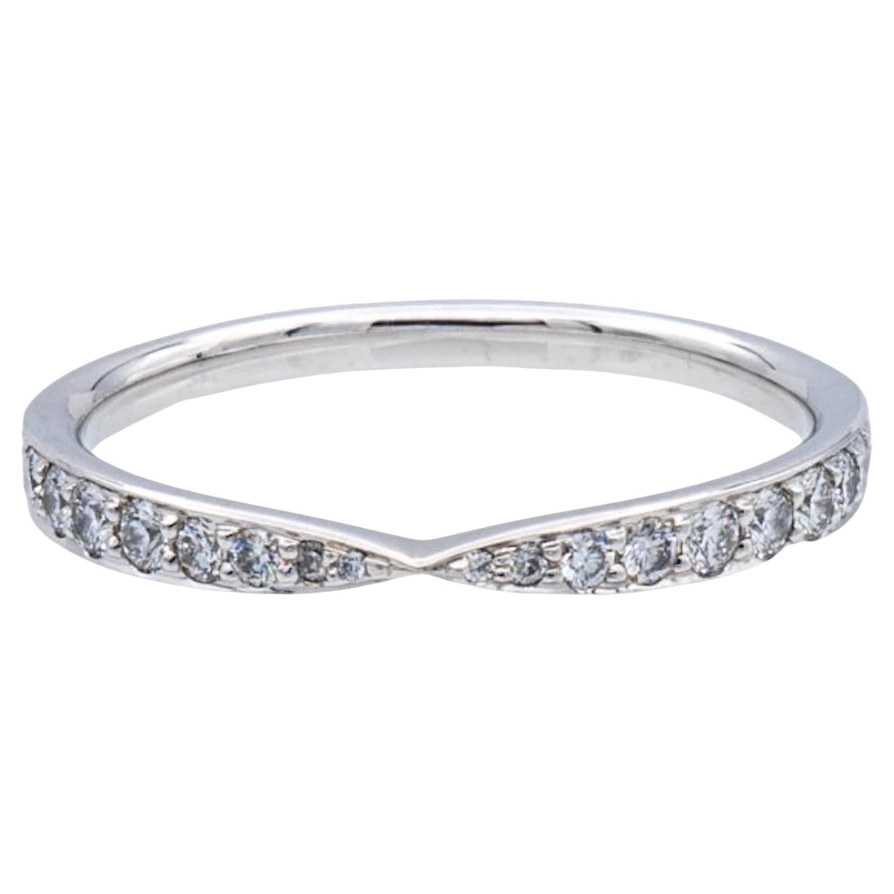Tiffany and Co. Donald Claflin Gold, Platinum Diamond Ring at 1stDibs