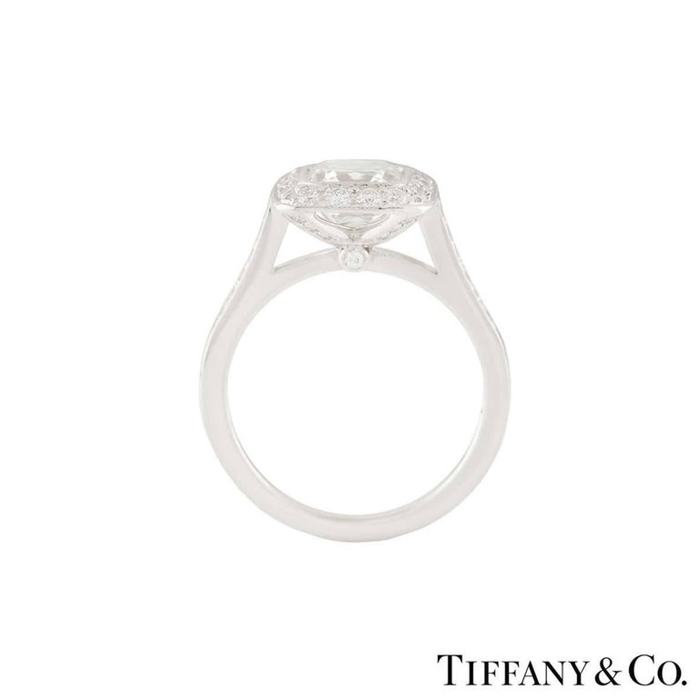Tiffany and Co. Platinum Legacy Diamond Ring 1.54 Carat at 1stDibs ...