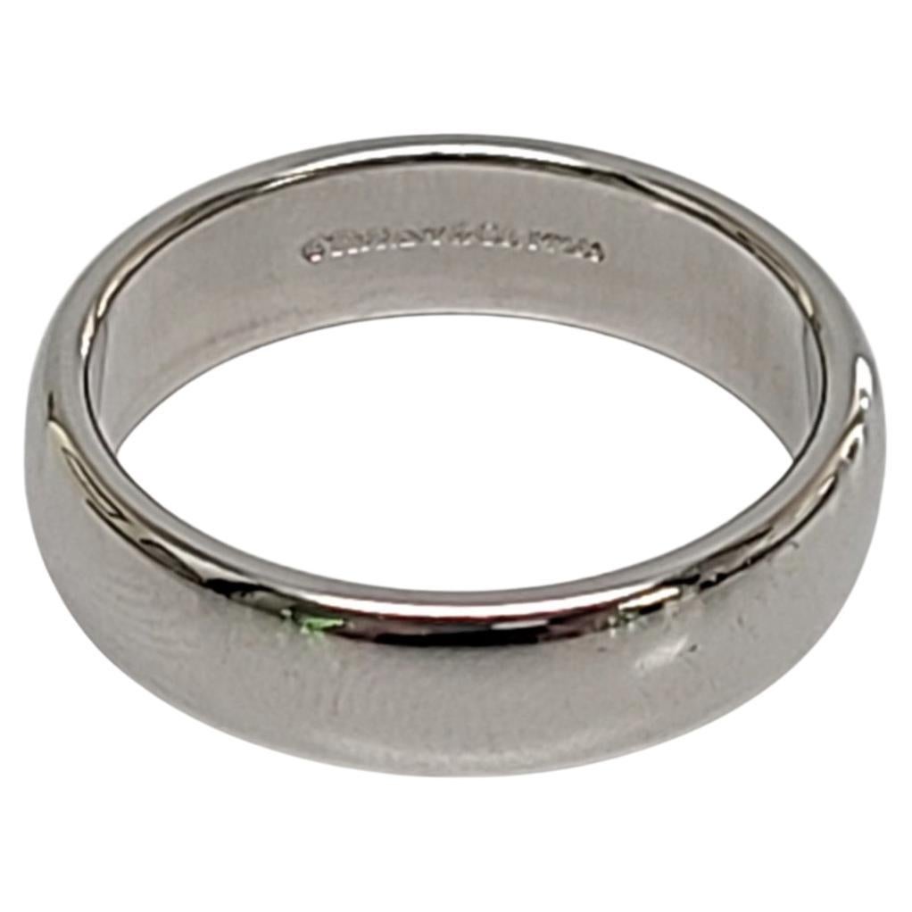 Tiffany and Co Platinum PT950 Lucida Band at 1stDibs | tiffany pt950 ...
