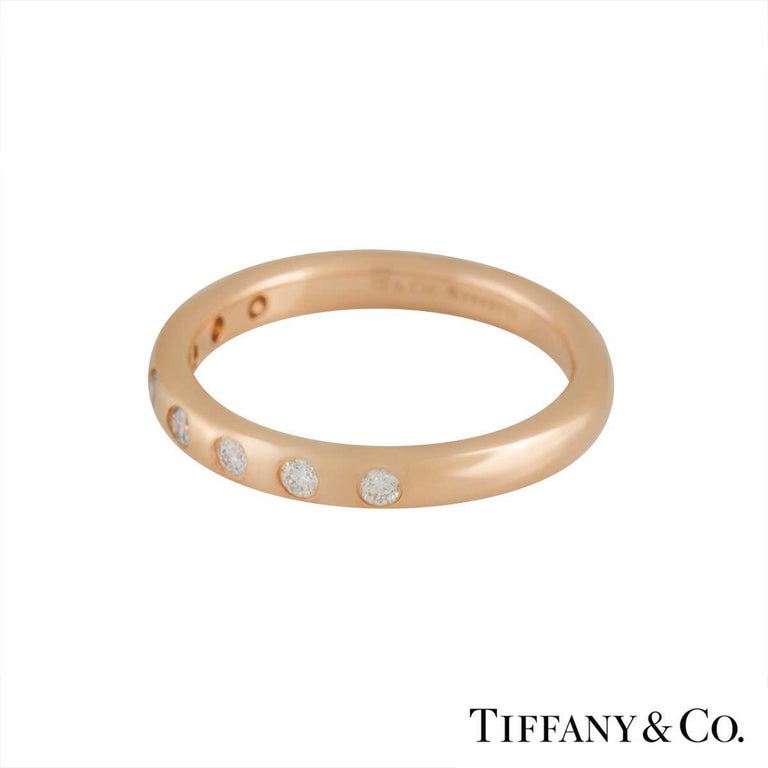 Tiffany and Co. Rose Gold Elsa Peretti Stacking Ring at 1stDibs | elsa ...