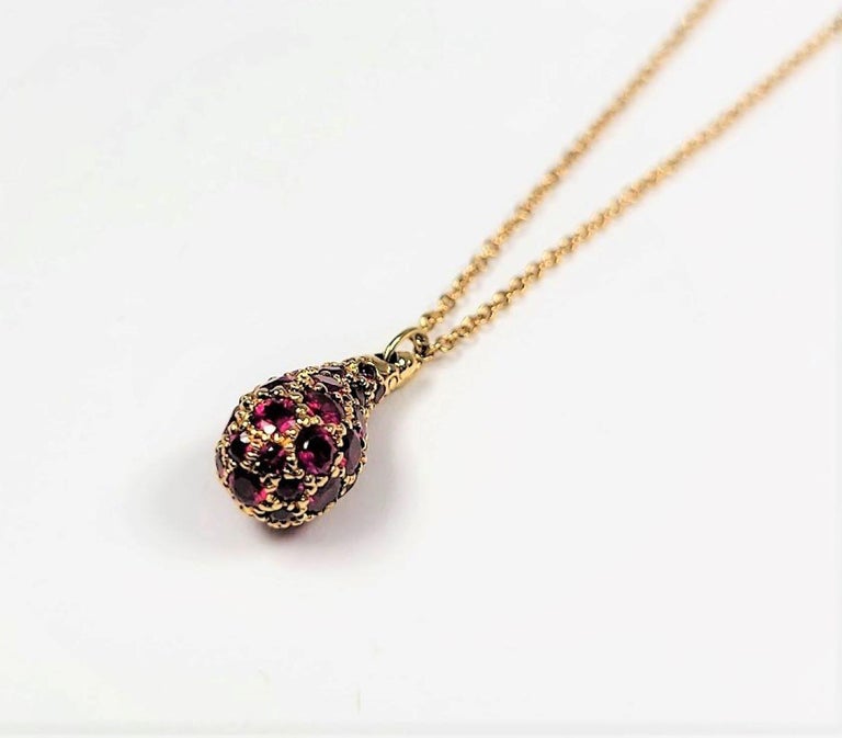 Tiffany and Co. Ruby Necklace For Sale at 1stDibs