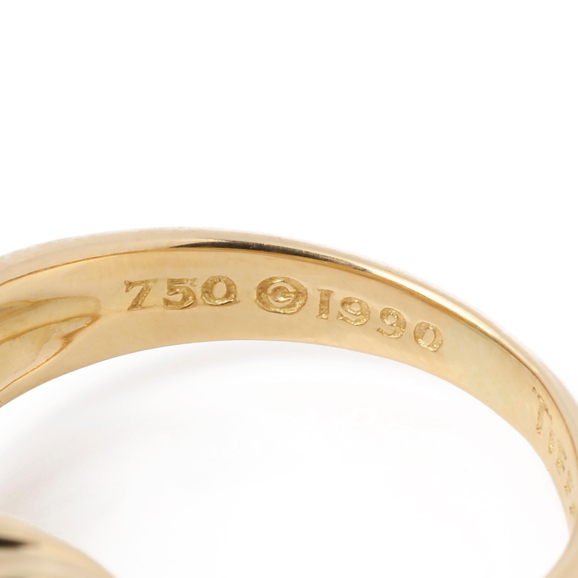 Tiffany and Co. Signature X Kiss Ring at 1stDibs | tiffany kiss ring ...