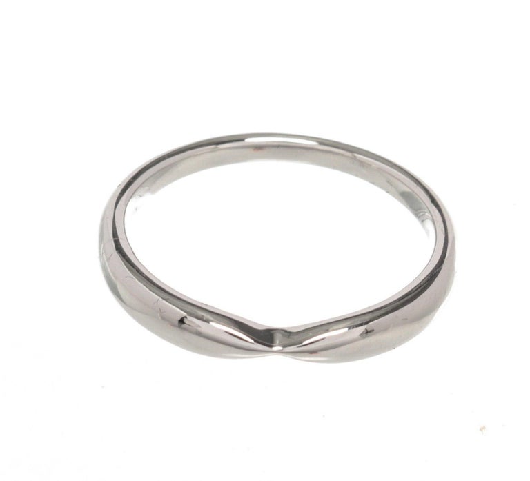 Tiffany and Co. Silver Harmony Ring For Sale at 1stDibs