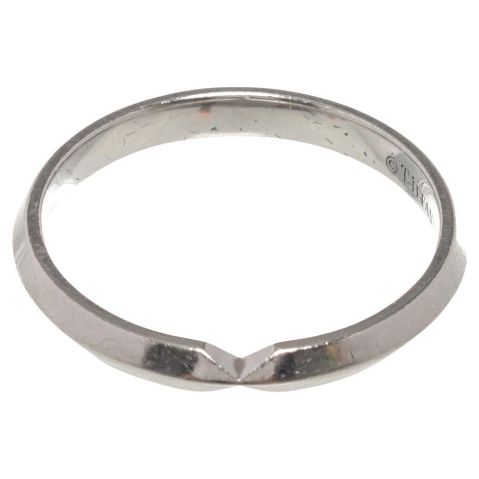Tiffany and Co. Silver Legacy Bar Ring For Sale at 1stDibs
