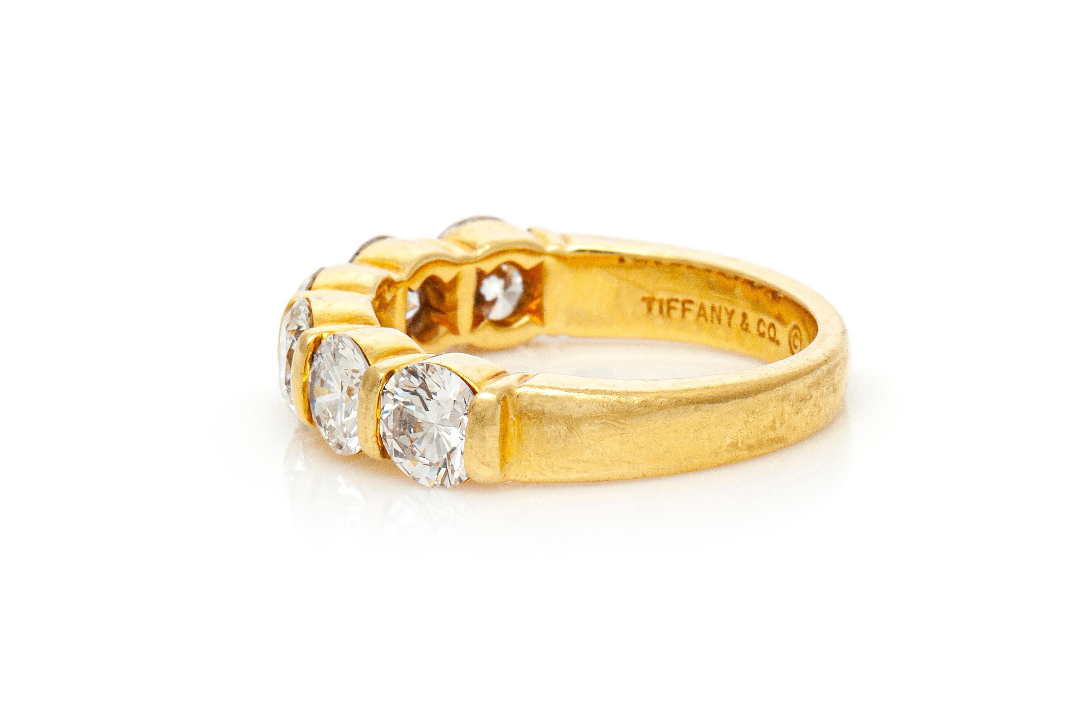 Tiffany and Co. Six-Stone Ring at 1stDibs | tiffany six, six stone ring ...