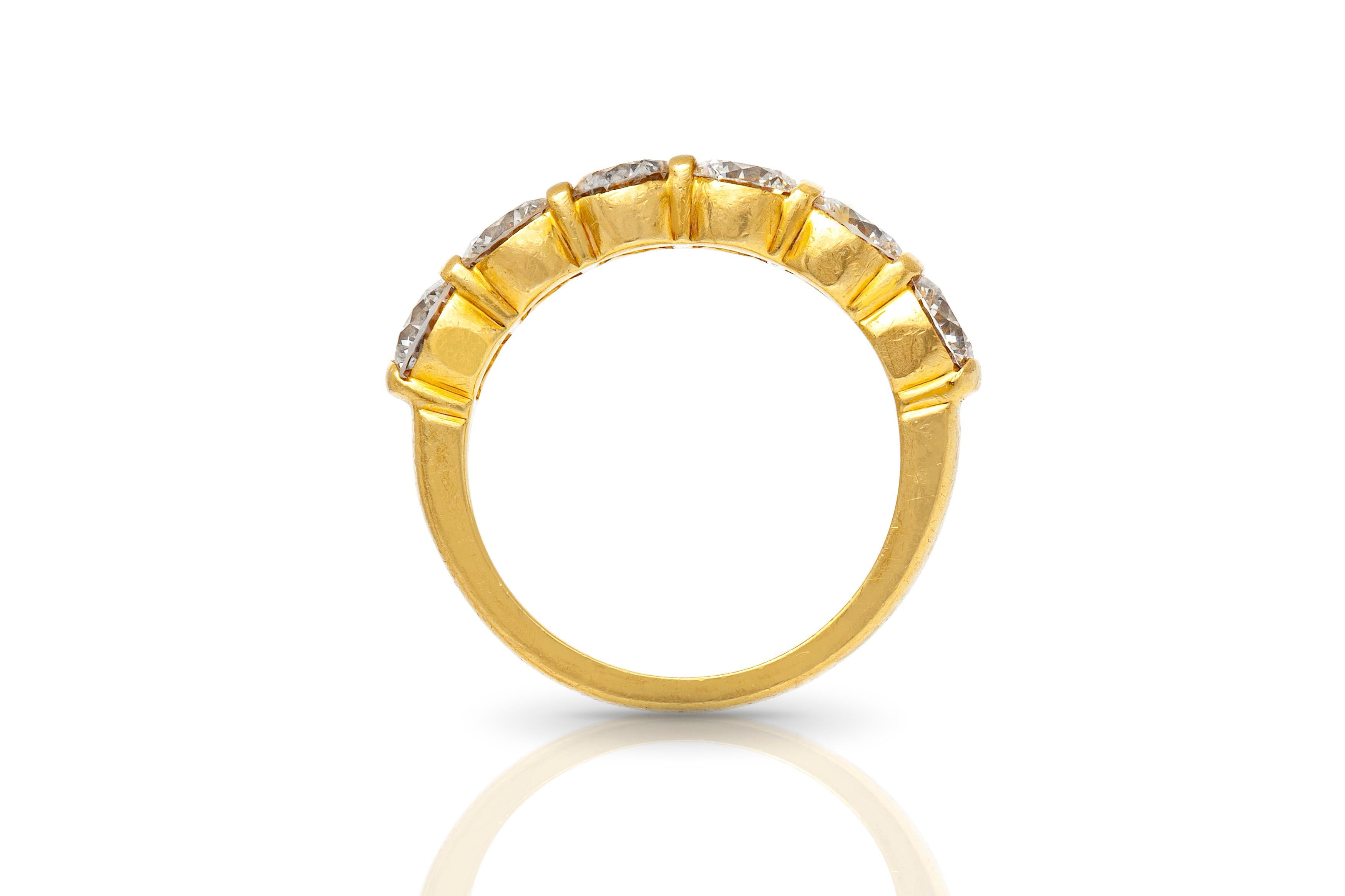 Tiffany and Co. Six-Stone Ring at 1stDibs | tiffany six, six stone ring ...