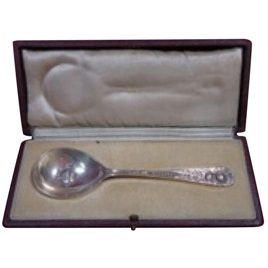 Tiffany and Co. Sterling Preserve Spoon in Pres. Box Awarded 1St Pl ...