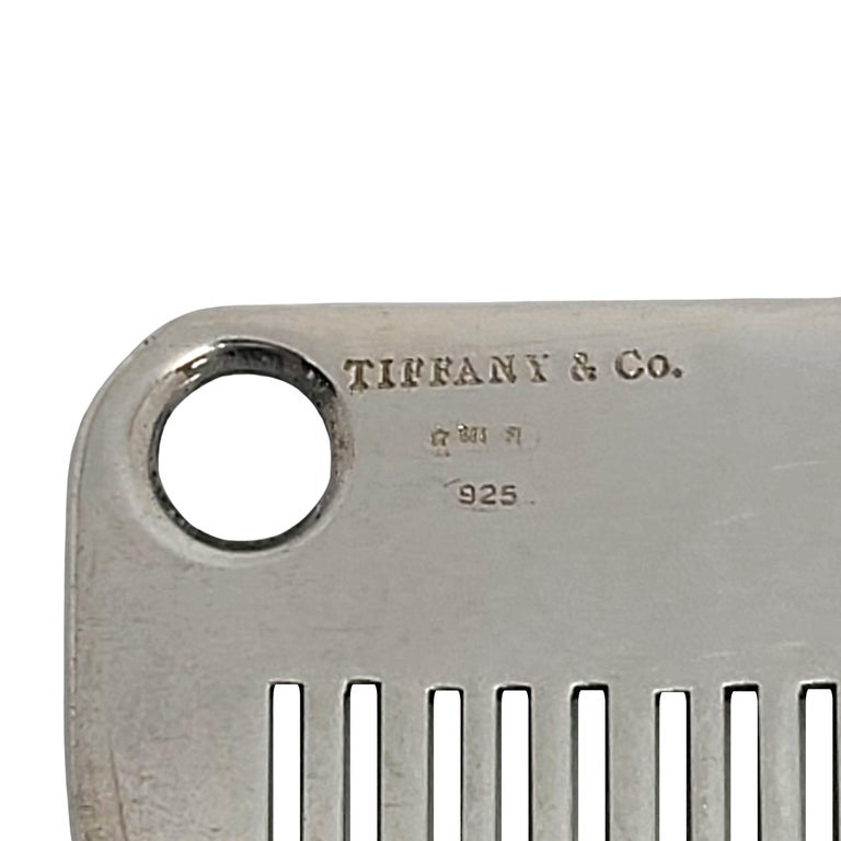 Tiffany and Co. Sterling Silver Baby Comb at 1stDibs