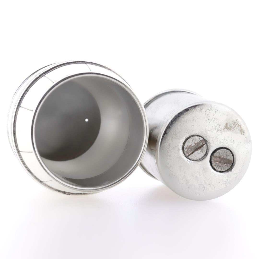 Tiffany and Co. Sterling Silver Barrel Form Table Lighter For Sale at ...