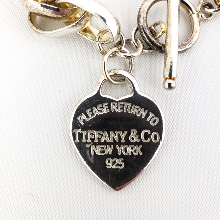 Tiffany and Co. Sterling Silver Bracelet For Sale at 1stDibs