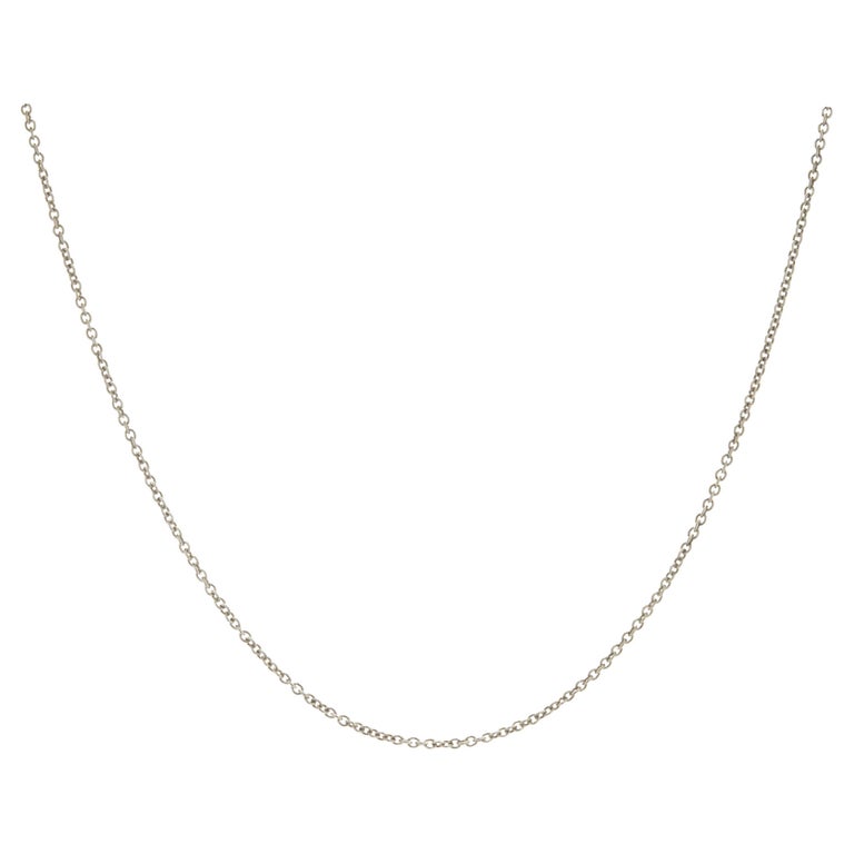 Tiffany and Co. Sterling Silver Chain For Sale at 1stDibs