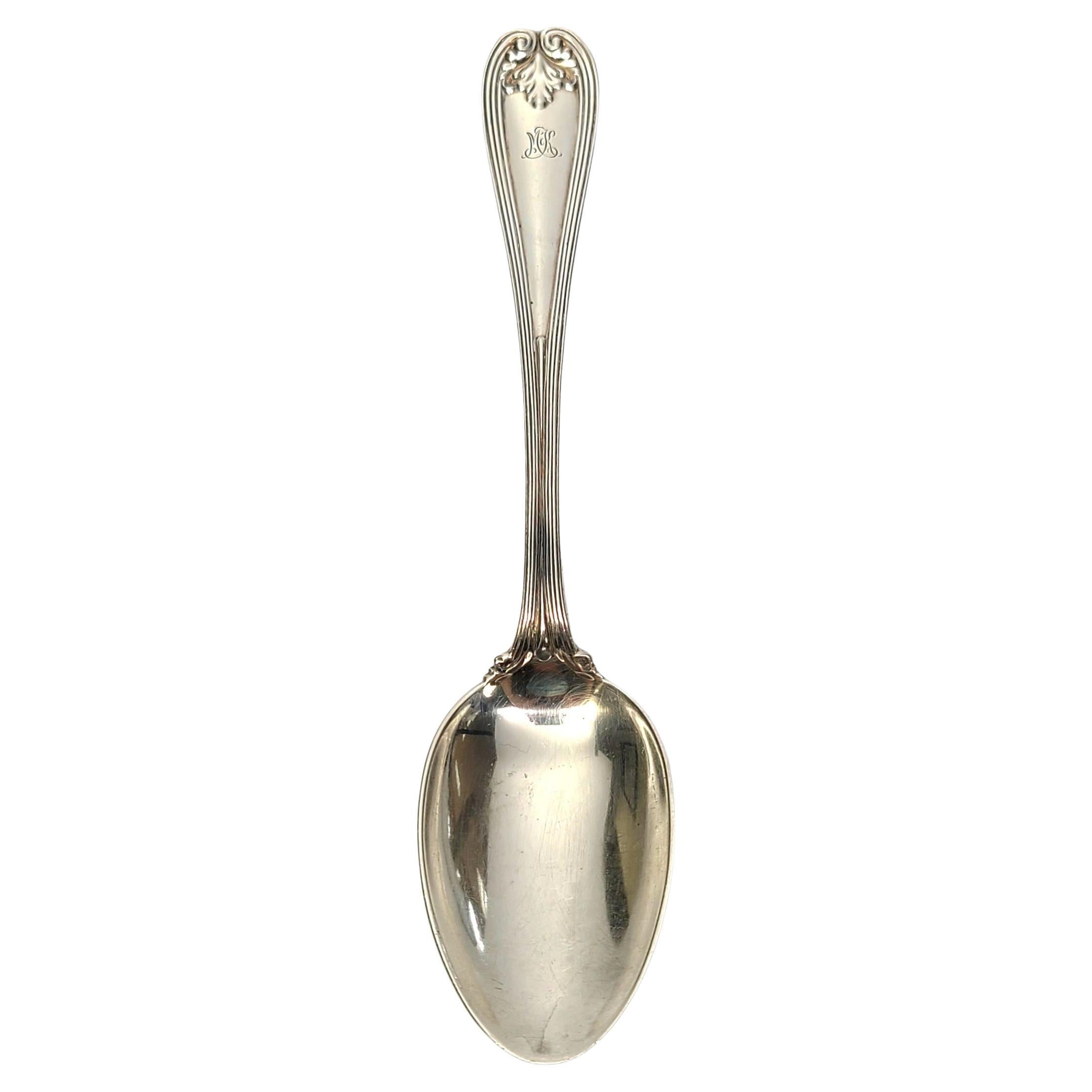 Vine Peapod Tiffany and Co Sterling Silver Ice Spoon at 1stDibs