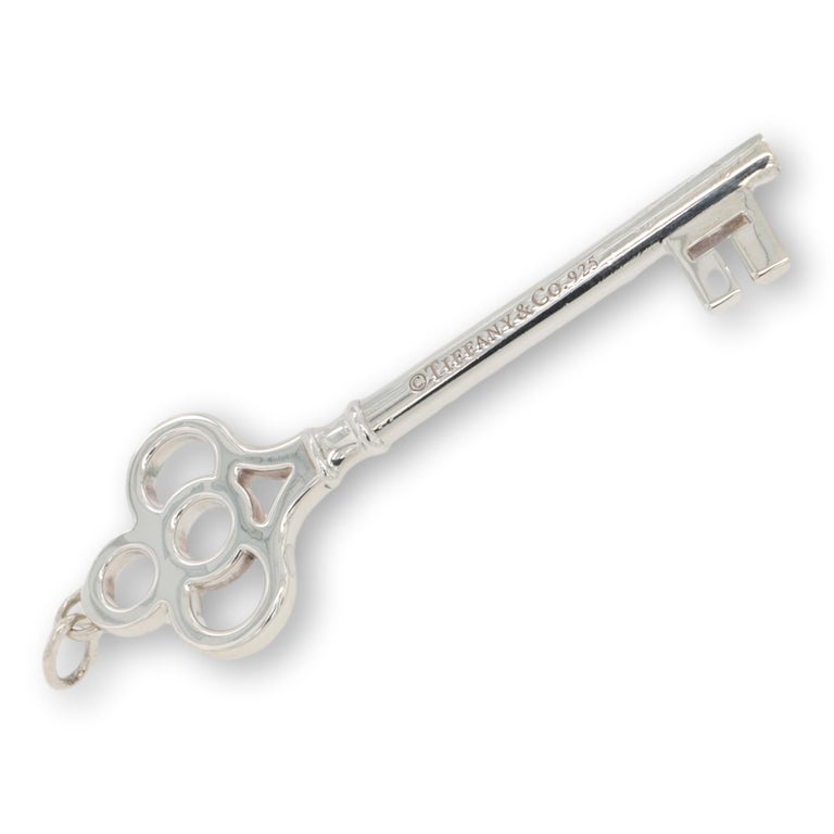 Tiffany and Co. Sterling Silver Crown Keys Pendant at 1stDibs