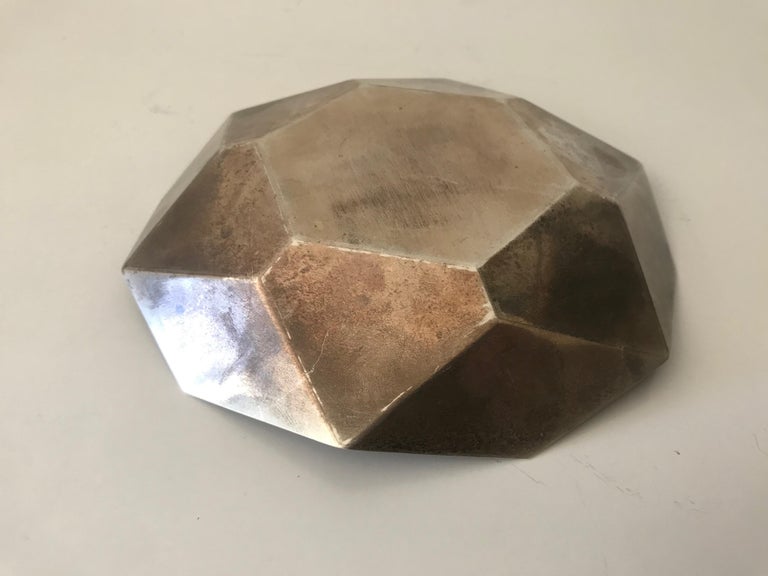 Tiffany and Co. Sterling Silver Decagonal Tray, 1970s For Sale at 1stDibs