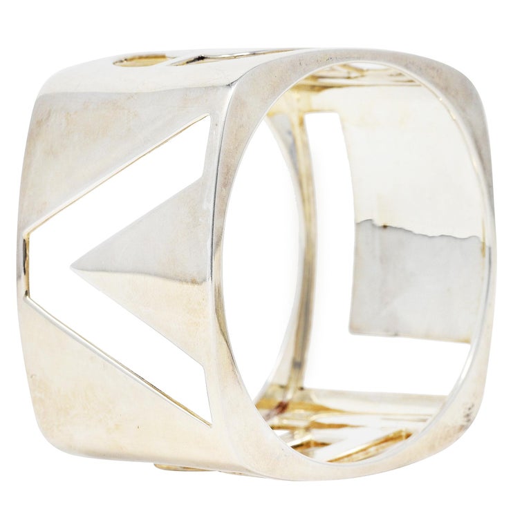 Tiffany and Co. Sterling Silver Donald Claflin Love Era Bangle Bracelet ...
