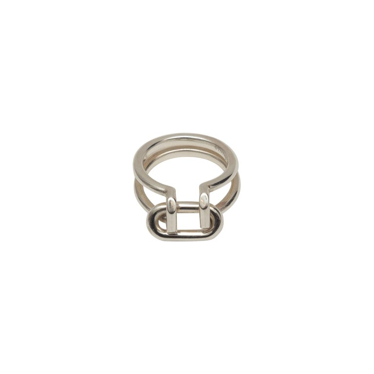 Tiffany and Co. Sterling Silver Double Band Ring at 1stDibs