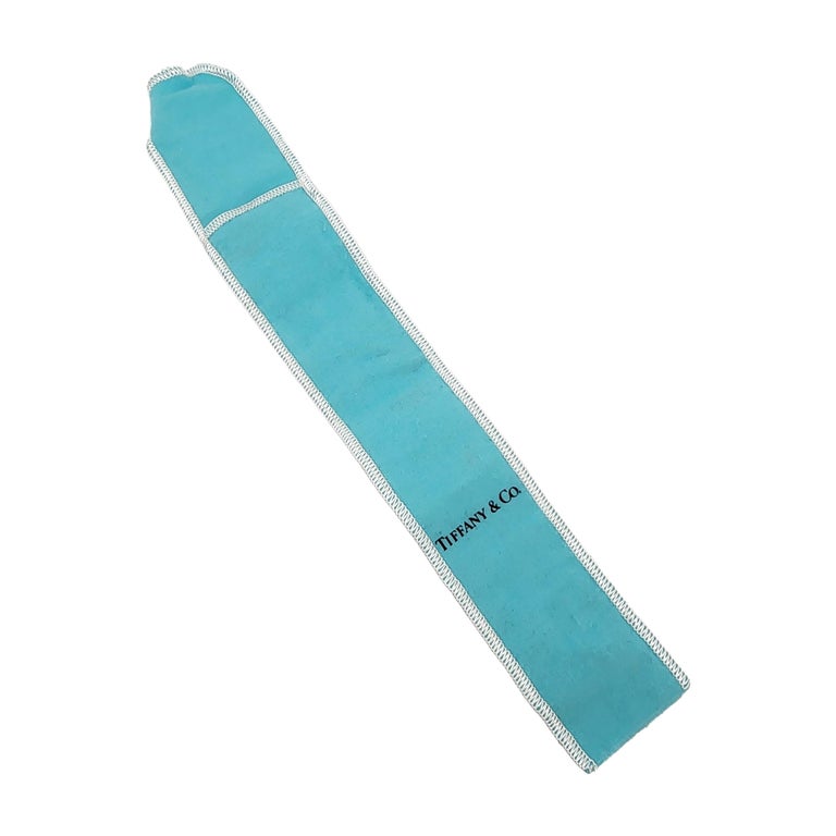 Tiffany and Co. Sterling Silver Faneuil Baby Feeding Spoon with Pouch ...