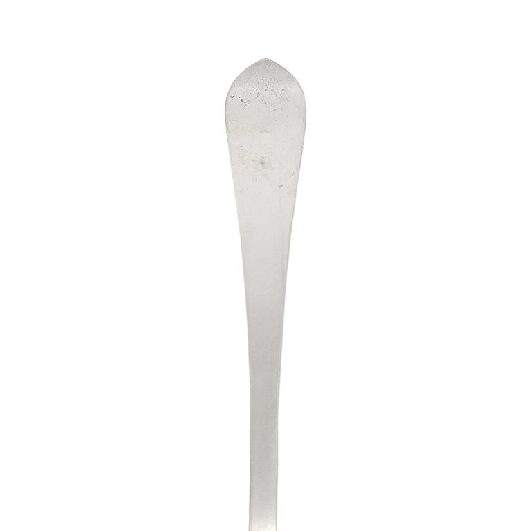 Tiffany and Co Sterling Silver Faneuil Sugar Spoon For Sale at 1stDibs