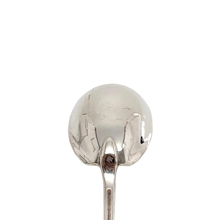 Tiffany and Co Sterling Silver Faneuil Sugar Spoon For Sale at 1stDibs