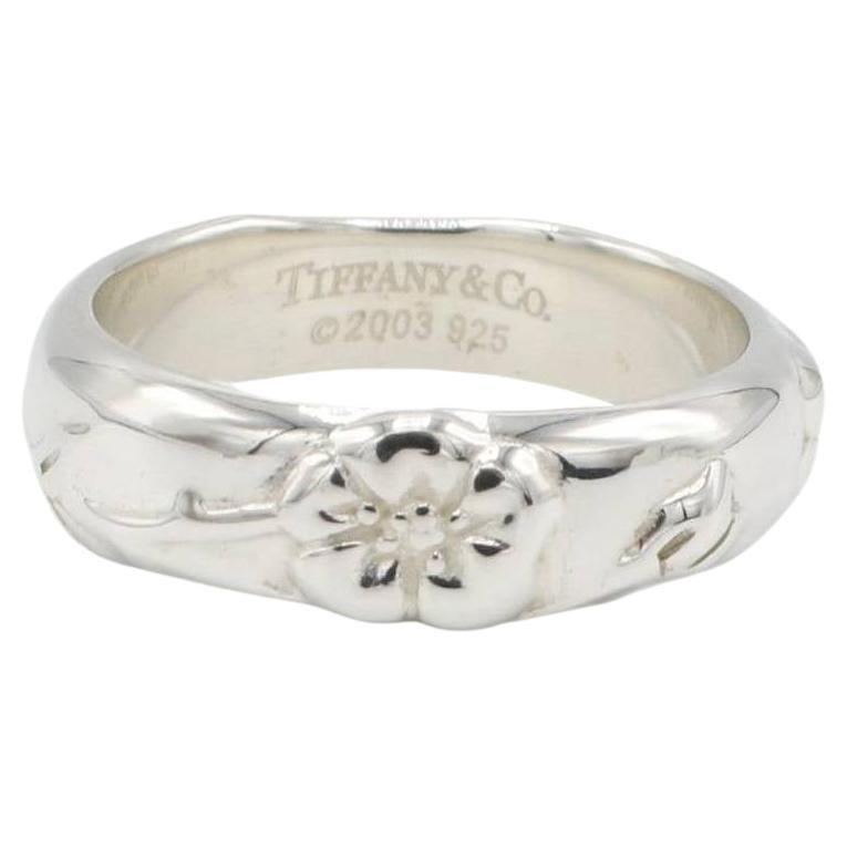 Tiffany and Co. 1837 Sterling Silver Band Vintage Ring, Medium Size at 1stDibs | tiffany 1837 ...
