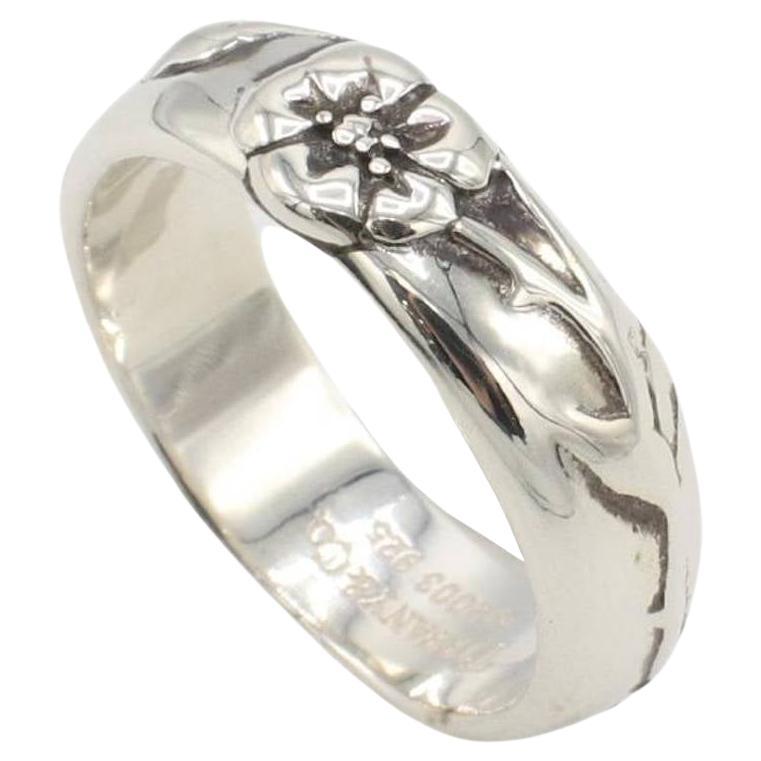 Tiffany and Co. Somerset Sterling Silver Mesh Chain Link Ring at ...