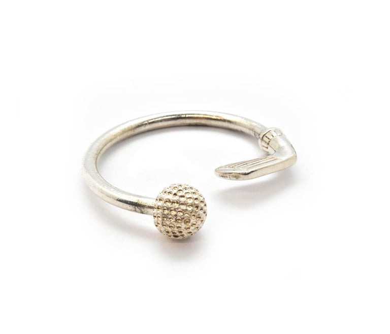 Tiffany and Co. Sterling Silver Golf Ball Key Ring at 1stDibs