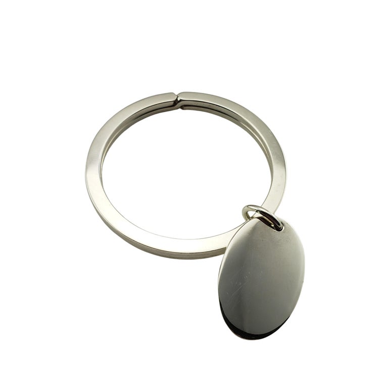 Tiffany and Co. Sterling Silver Key Ring For Sale at 1stDibs