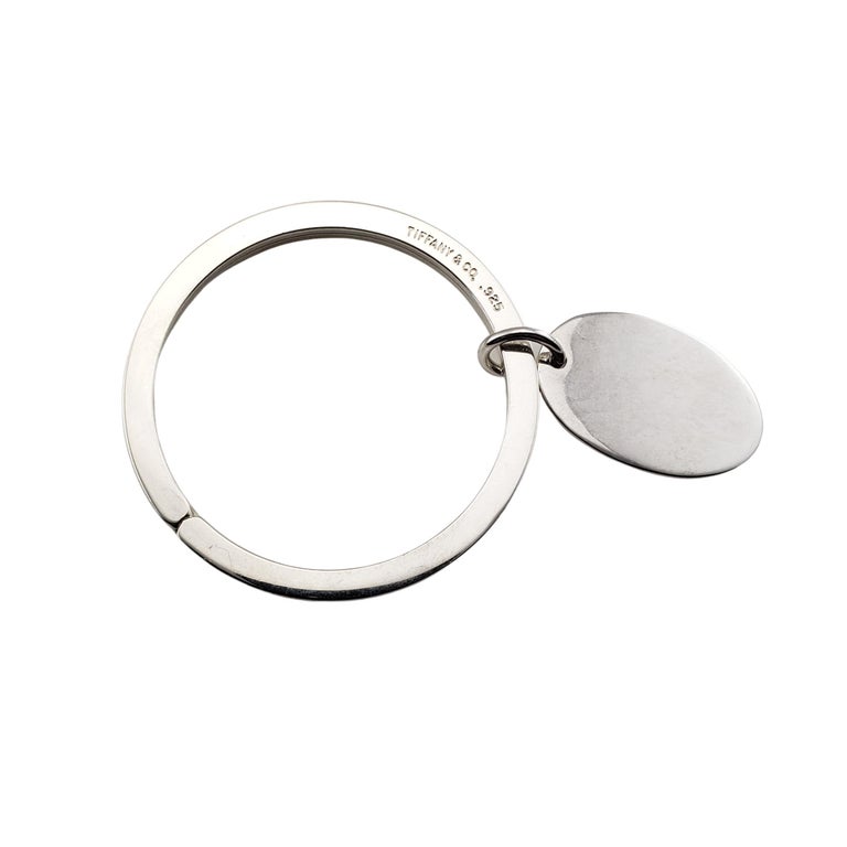 Tiffany and Co. Sterling Silver Key Ring For Sale at 1stDibs