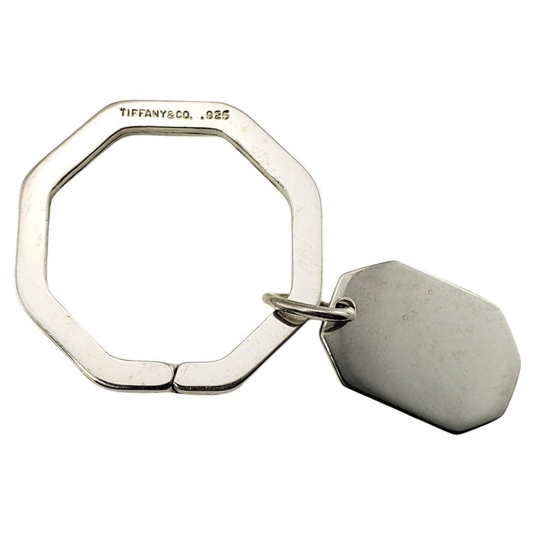 Tiffany and Co. Sterling Silver Key Ring For Sale at 1stDibs