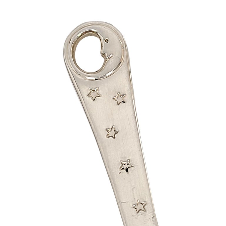 Tiffany and Co Sterling Silver Man in the Moon Baby Feeding Spoon with ...