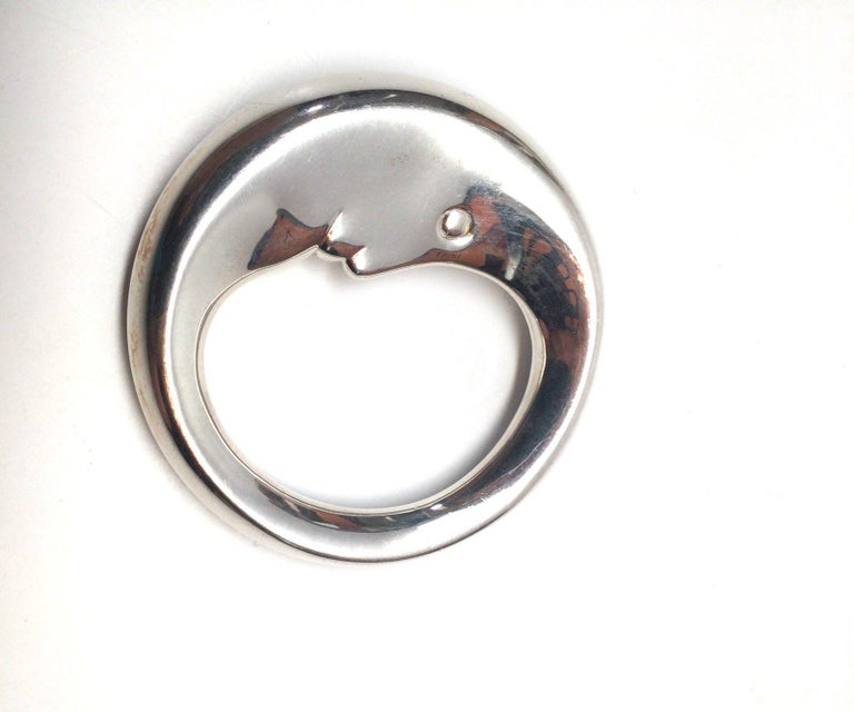 Tiffany and Co. Sterling Silver Man in the Moon Baby Rattle at 1stDibs ...