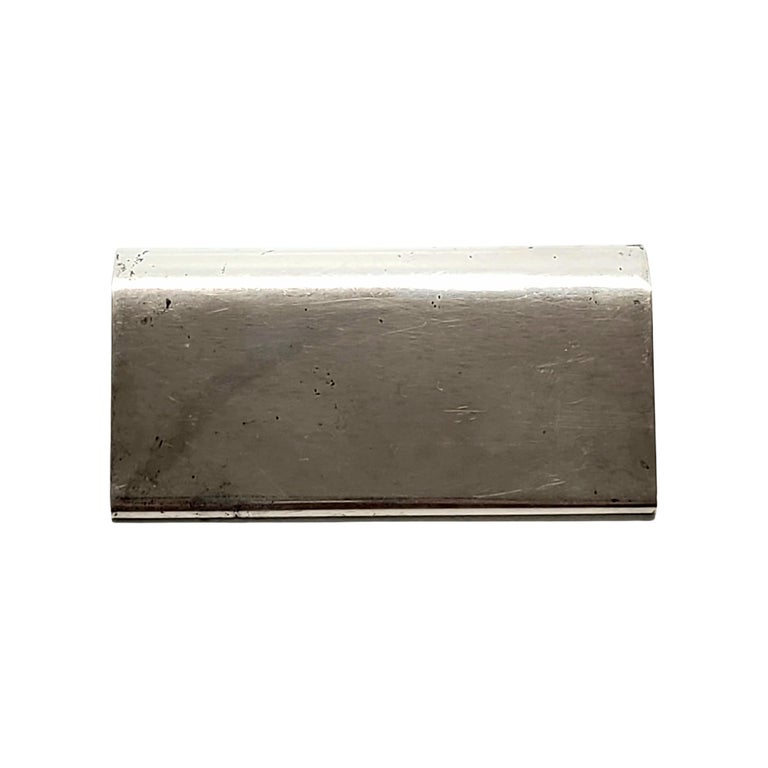 Tiffany and Co. Sterling Silver Notepad Holder For Sale at 1stDibs