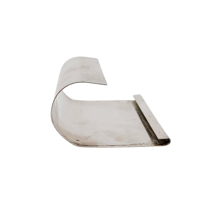 Tiffany and Co. Sterling Silver Notepad Holder For Sale at 1stDibs