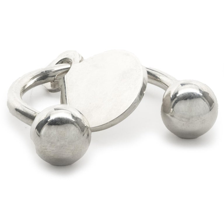 Tiffany and Co. Sterling Silver Return To Tiffany Key Ring at 1stDibs