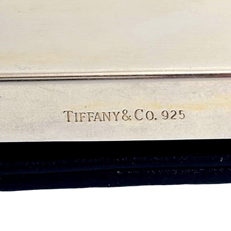 Tiffany and Co Sterling Silver Square Picture Frame For Sale at 1stDibs