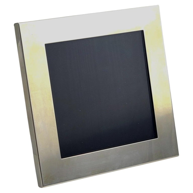 Tiffany and Co Sterling Silver Square Picture Frame For Sale at 1stDibs