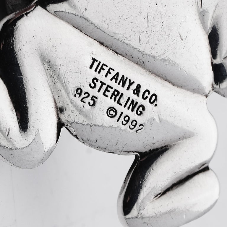 Tiffany and Co. Sterling Silver Teddy Bear Baby Child Feeding Spoon ...