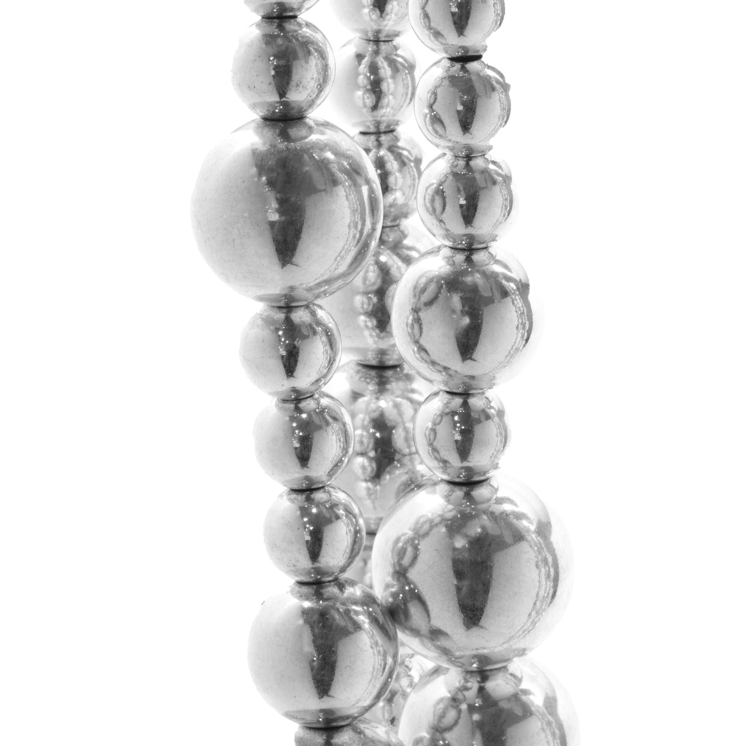 Tiffany and Co. Sterling Silver Torsada 3 Strand Ball Bead Necklace For ...